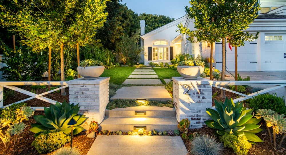 White on White — Living Gardens Landscape Design