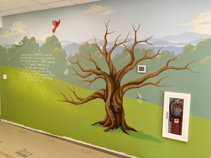 Day Care Center Mural in Medfield — BlackBeak studios