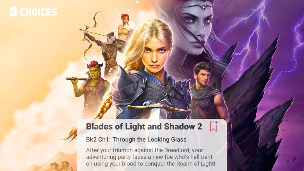 Blades of Light and Shadow 2 — Pixelberry Studios