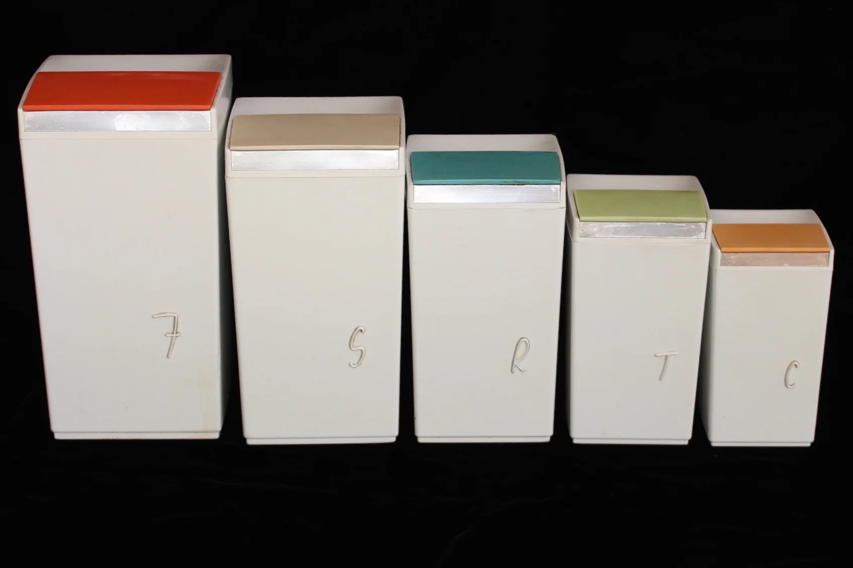 Vintage Nally Ware Canisters — Retro Chick