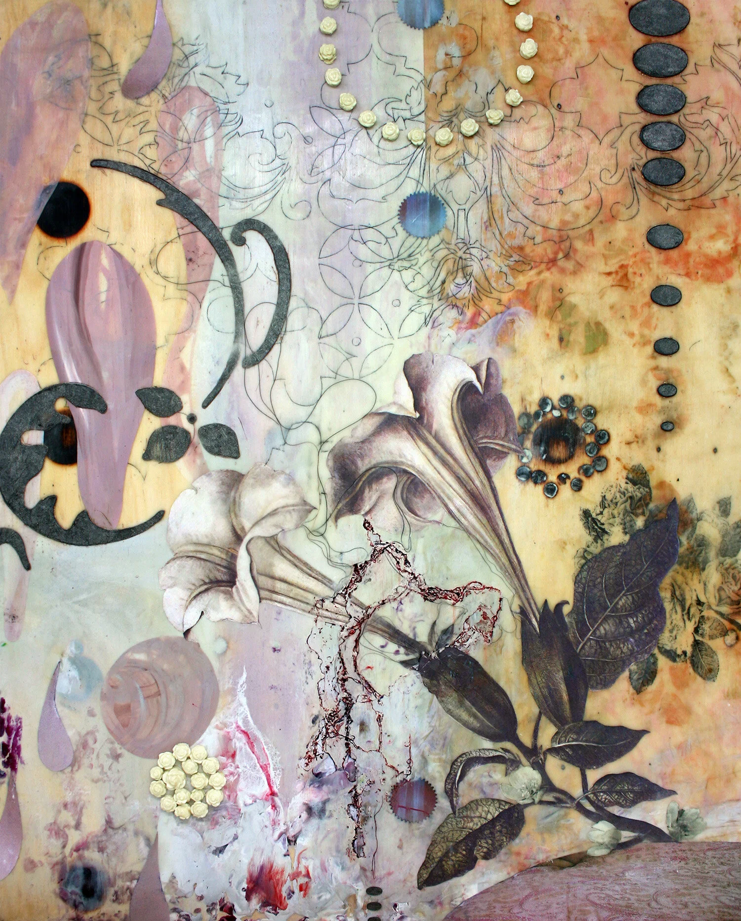Encaustic Art Mixed Media