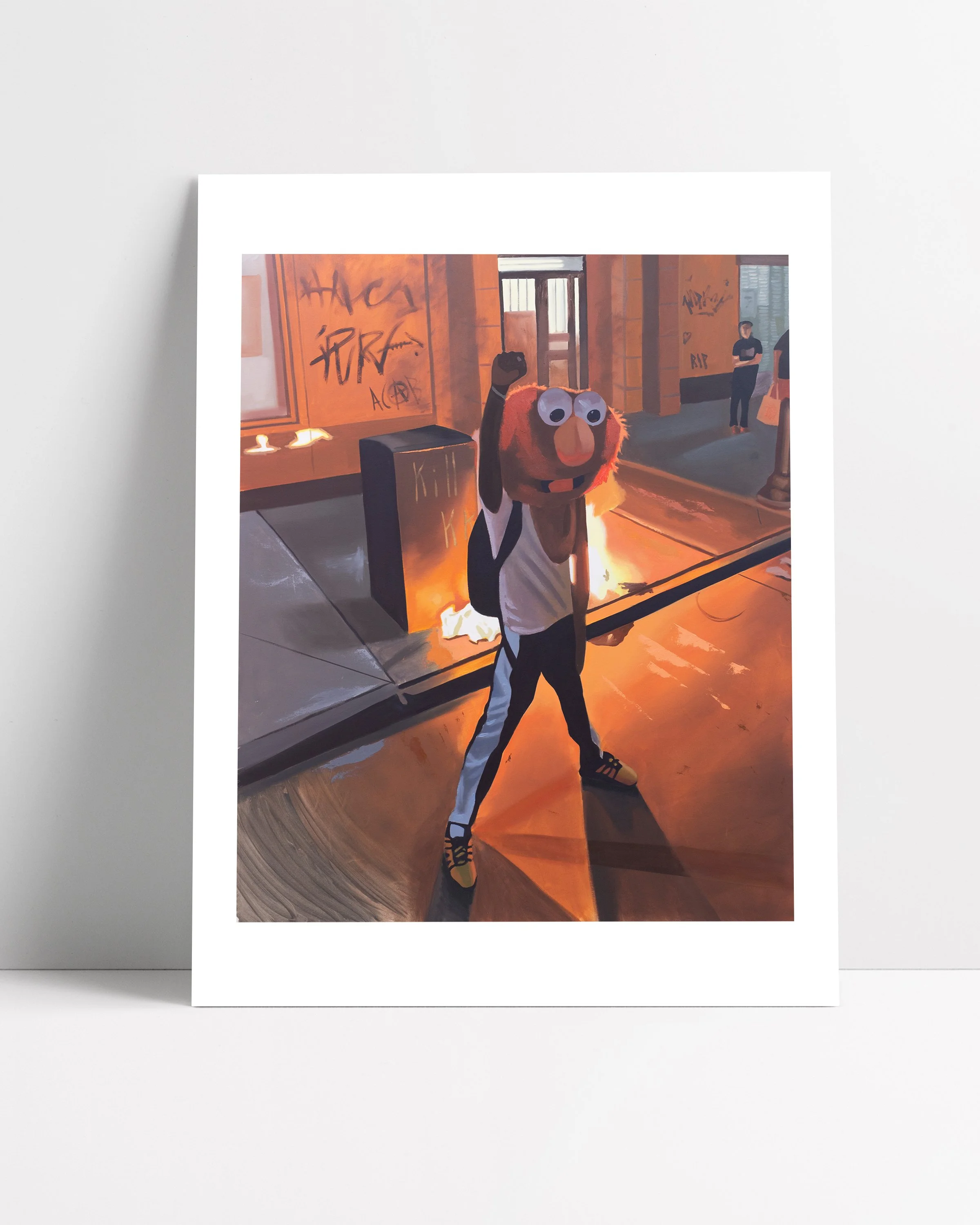 Hand-Embellished Print: "MINNESOTA" — Mauro C. Martinez