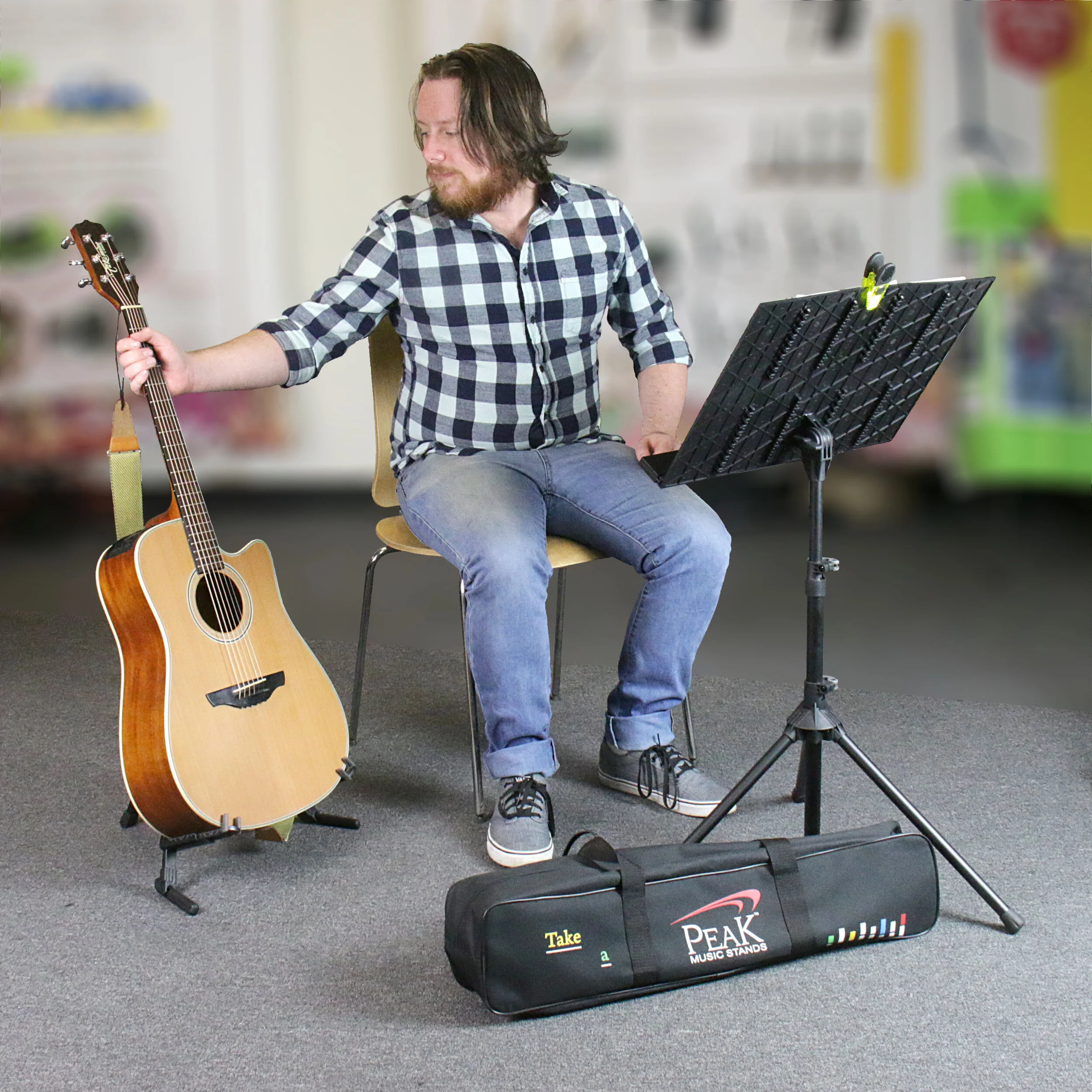 Peak Portable Music Stand — Peak Stands-The Best Portable Stands