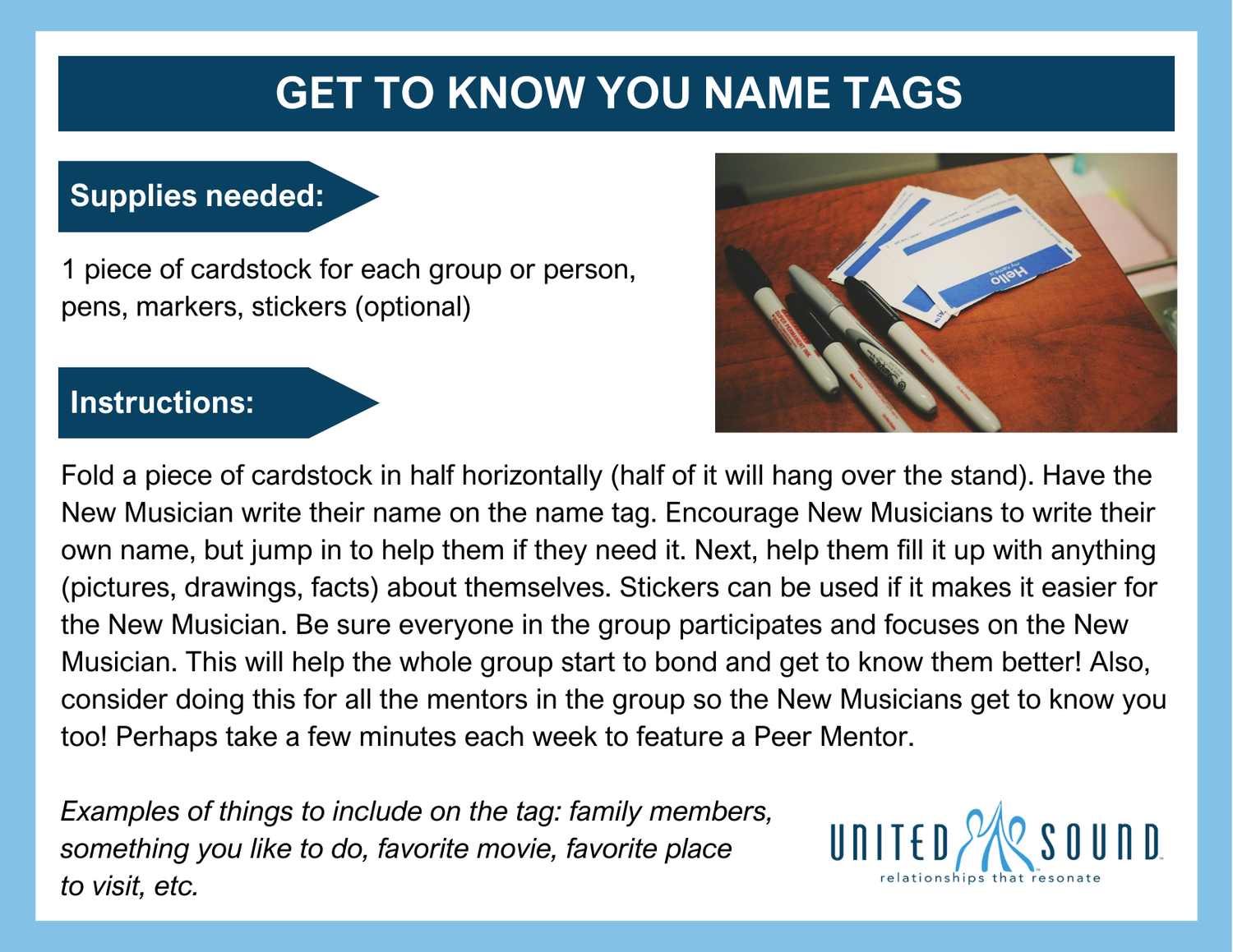 President Resources — United Sound