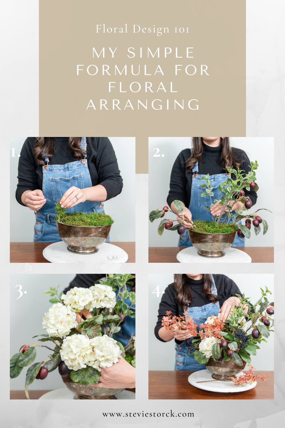 My Simple Formula for Floral Arranging — Stevie Storck