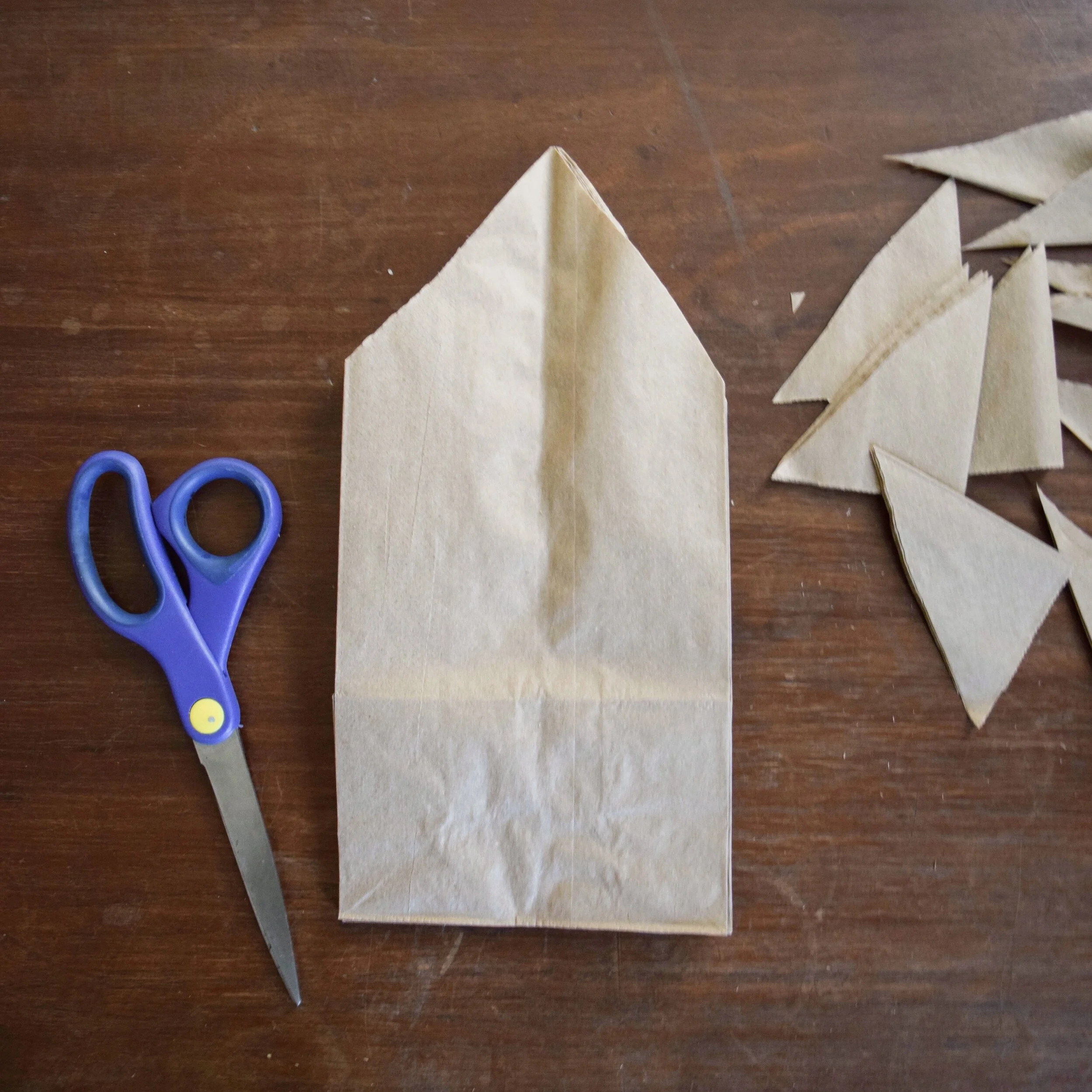 DIY Paper Bag Stars | Simple Seasonal Decor — Stevie Storck