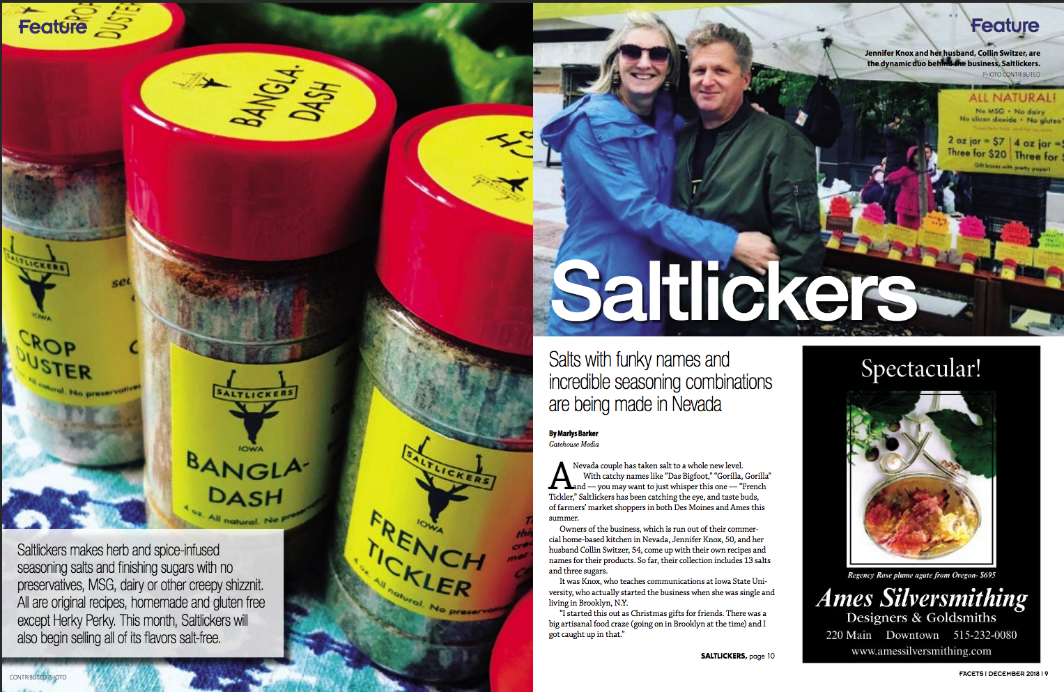 Saltlickers in Facets Magazine! — SALTLICKERS