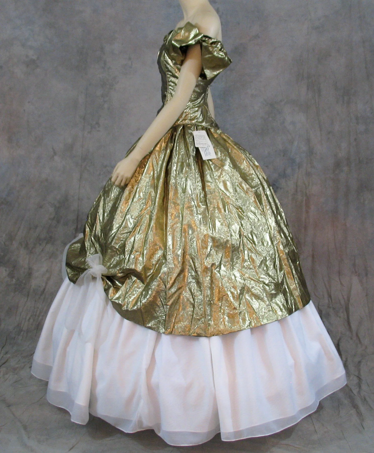 Beautiful Gold Ball Gowns