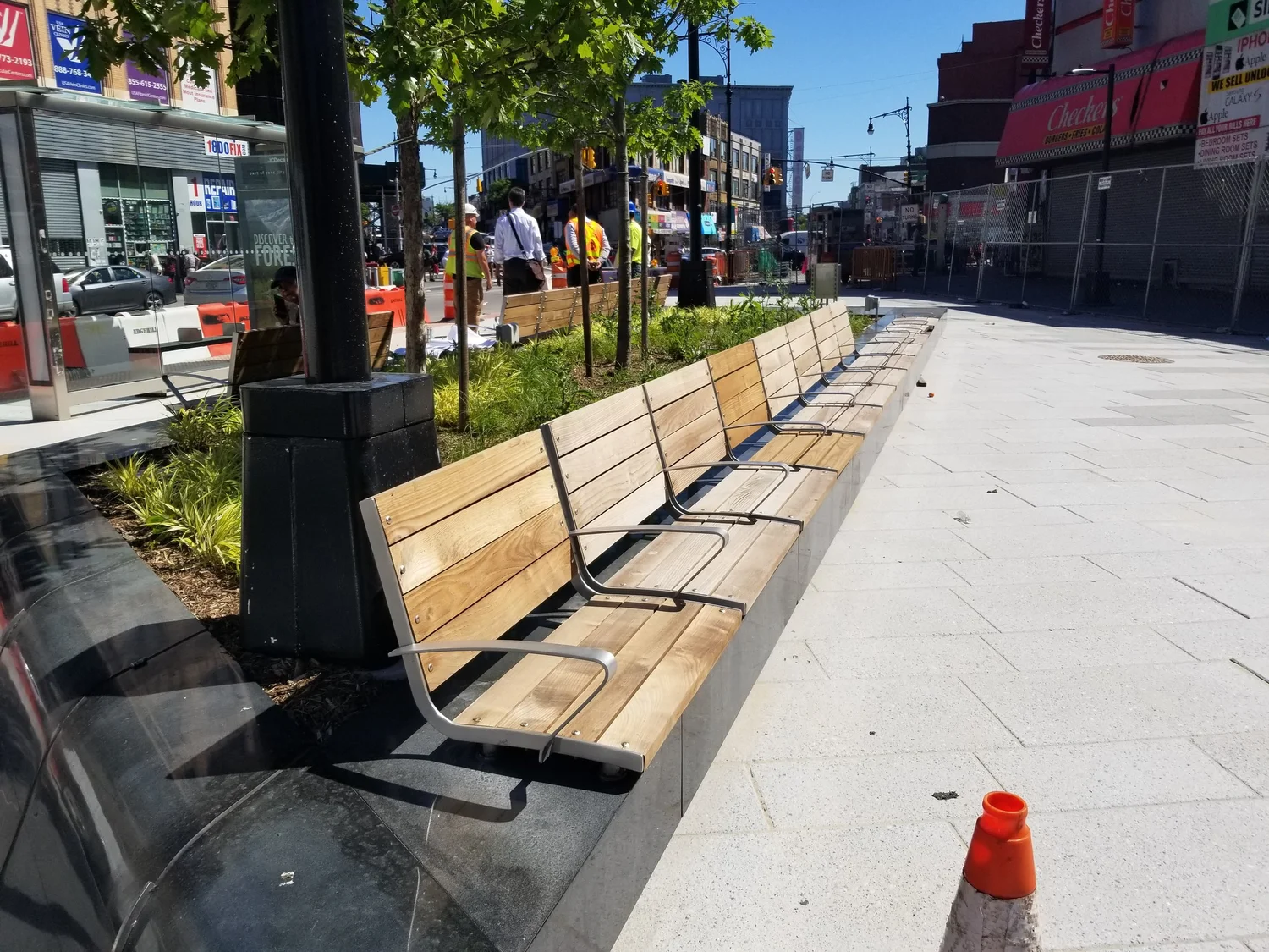 Roberto Clemente Plaza Bench Project — NYCitySlab