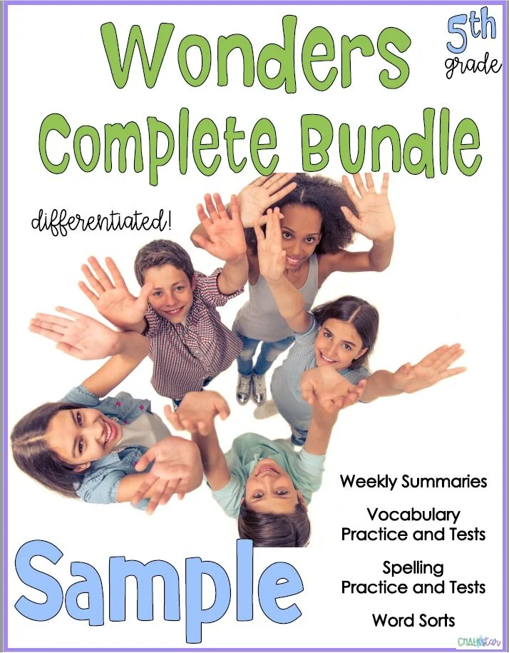Wonders 5th Grade Free Sample — ChalkStar