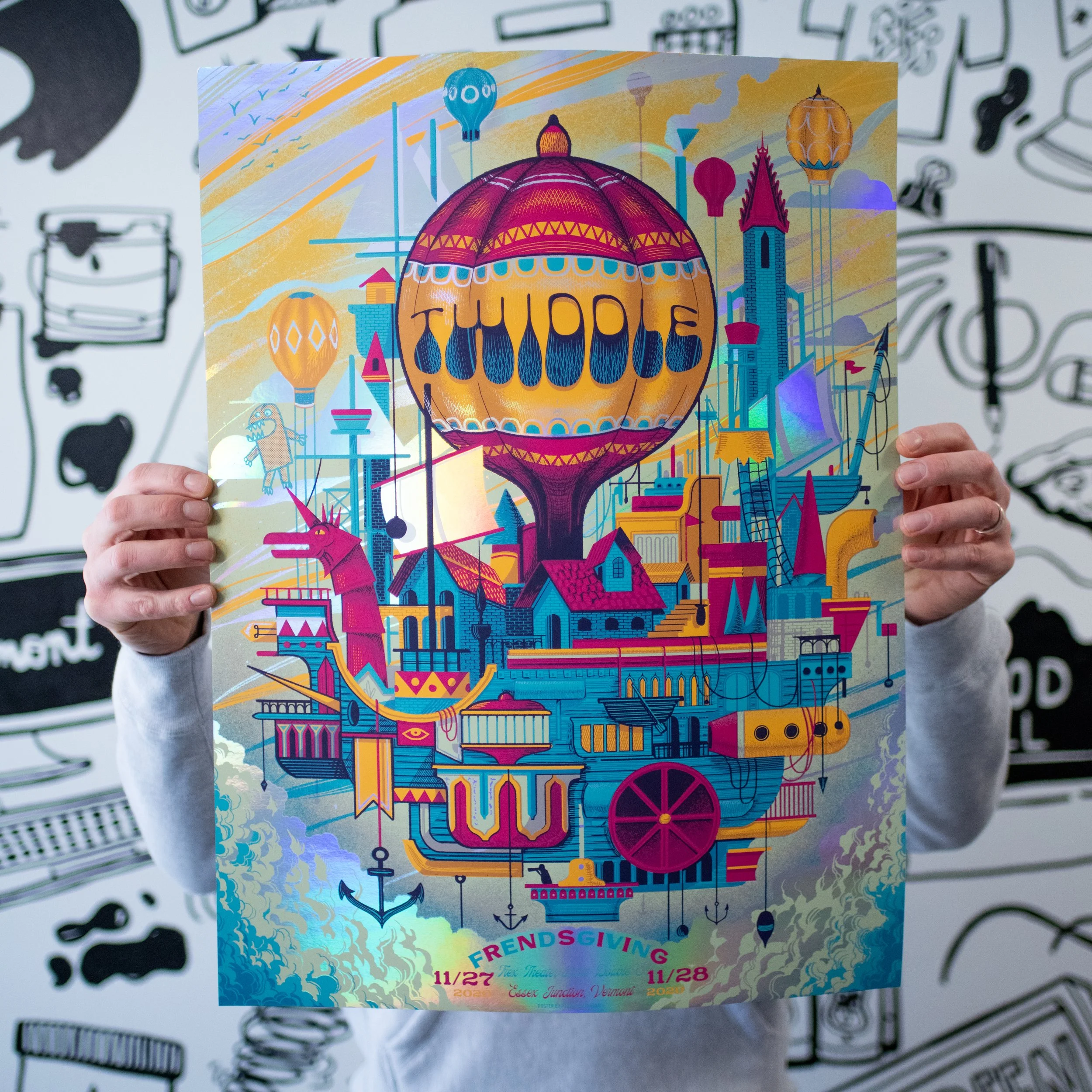 NEW DUDS | SCREEN PRINTING & EMBROIDERY — POSTERS