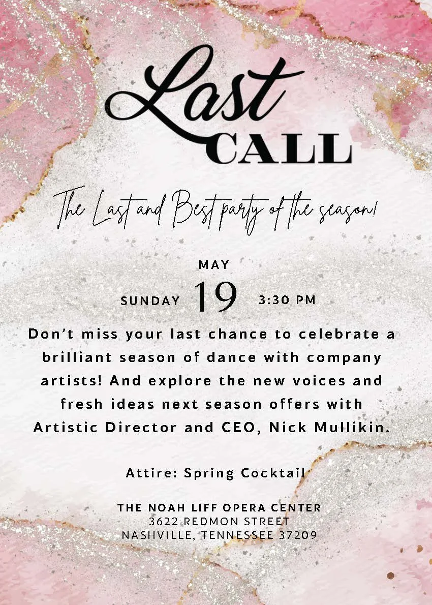 Last Call — Nashville Ballet