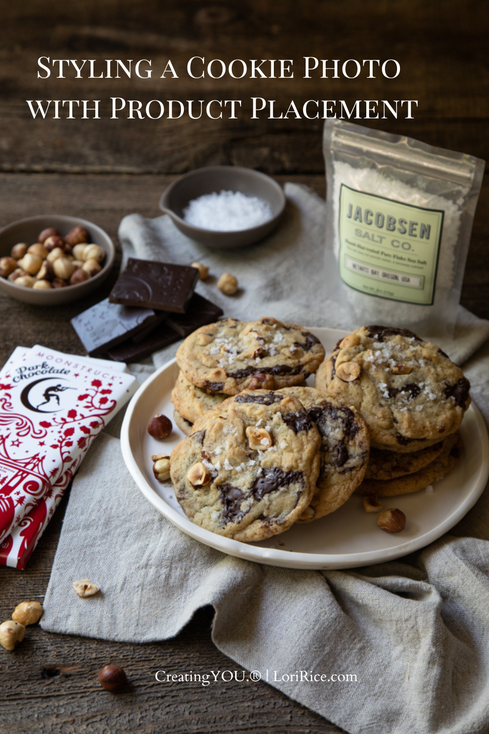 Styling a Cookie Photograph with Product - How It Got There | Lori Rice