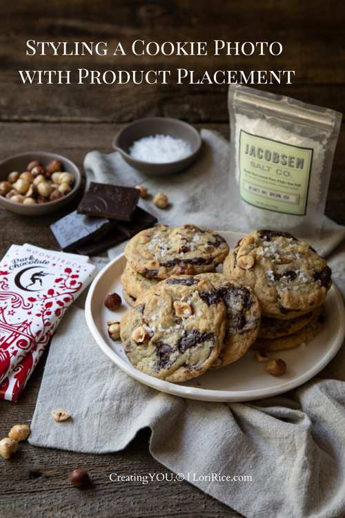 Styling a Cookie Photograph with Product - How It Got There | Lori Rice