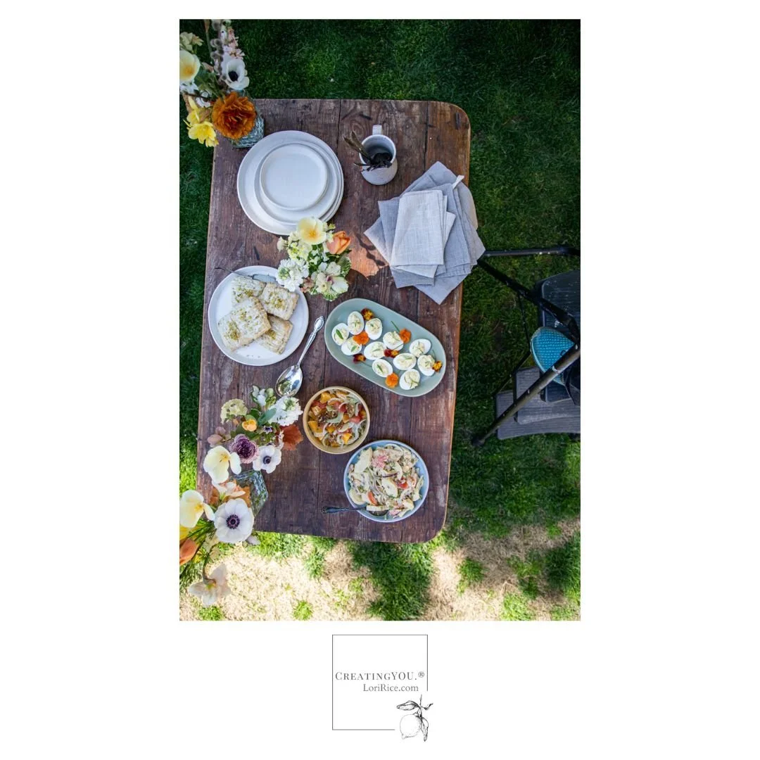 Styling a Spring Brunch Photoshoot | Lori Rice