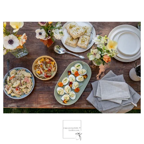 Styling a Spring Brunch Photoshoot | Lori Rice