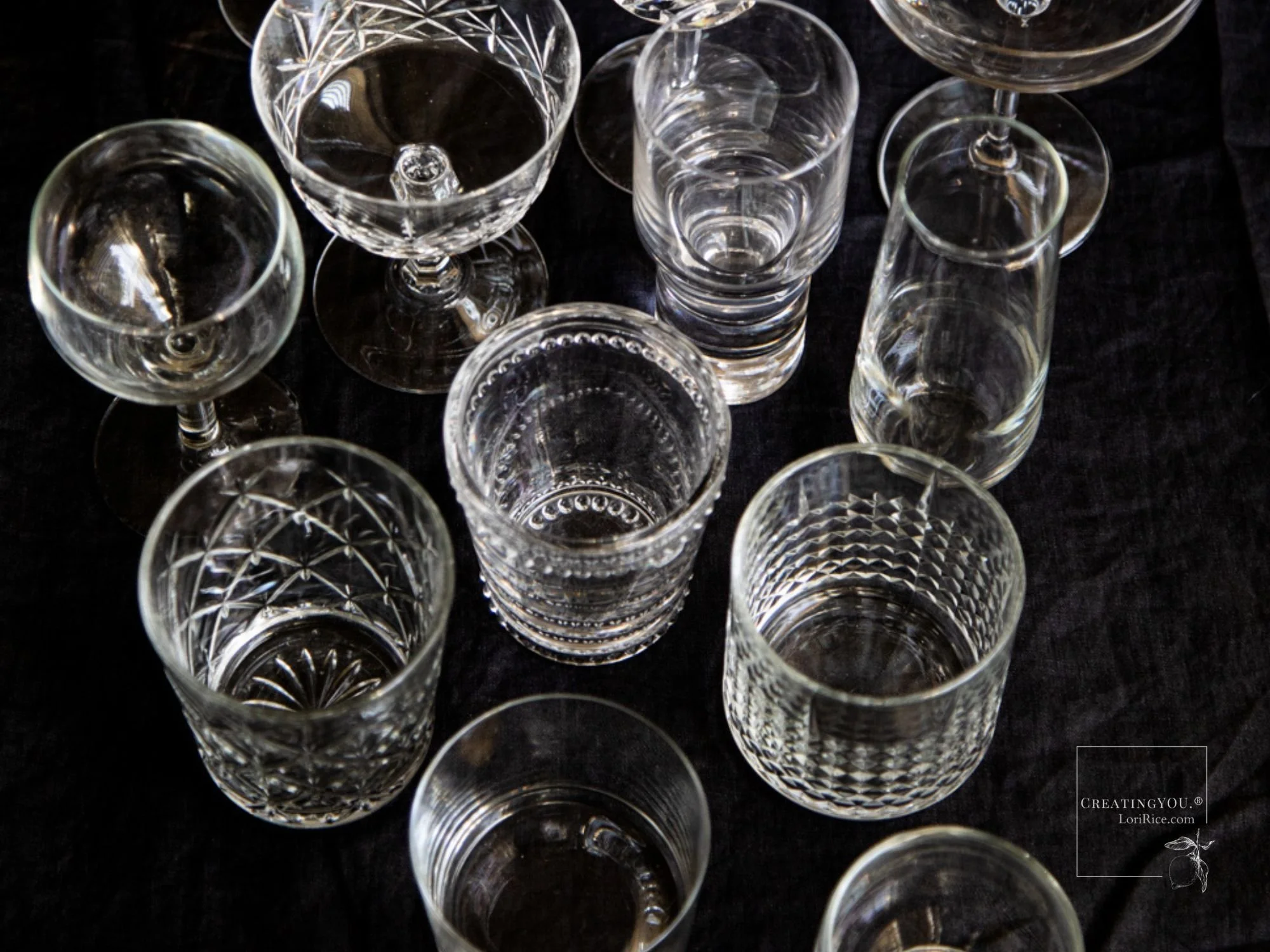 Thrifting for glassware tips | Lori Rice