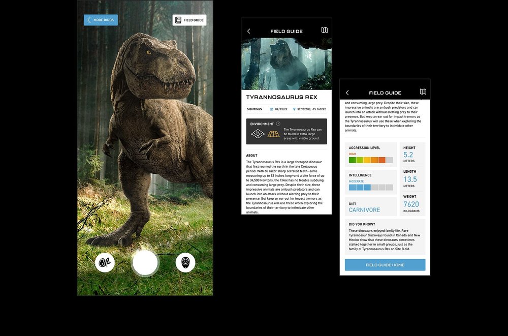Jurassic World: Dominion Dinotracker App — Jason Adduci