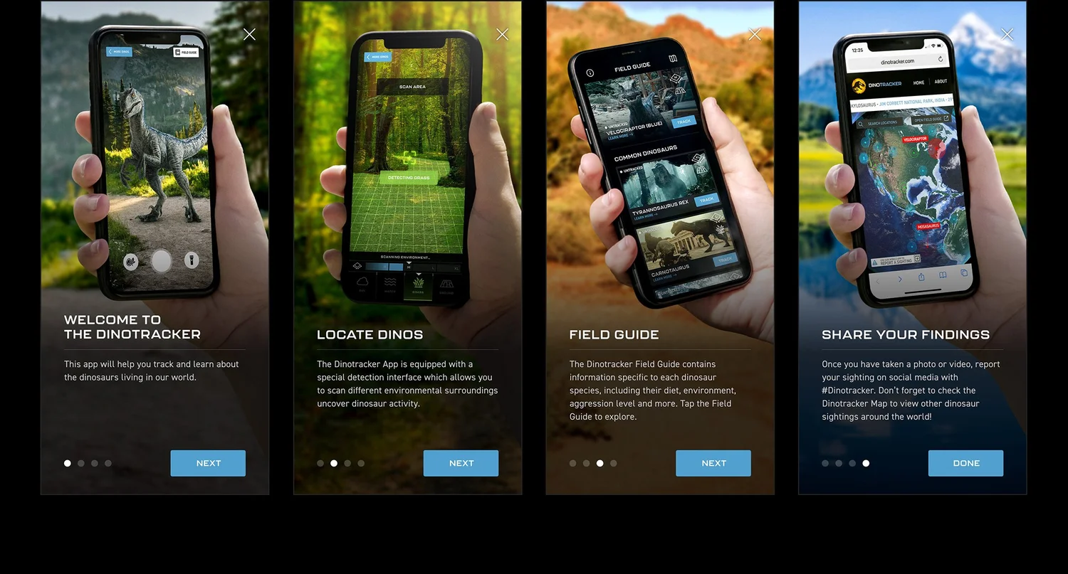 Jurassic World: Dominion Dinotracker App — Jason Adduci