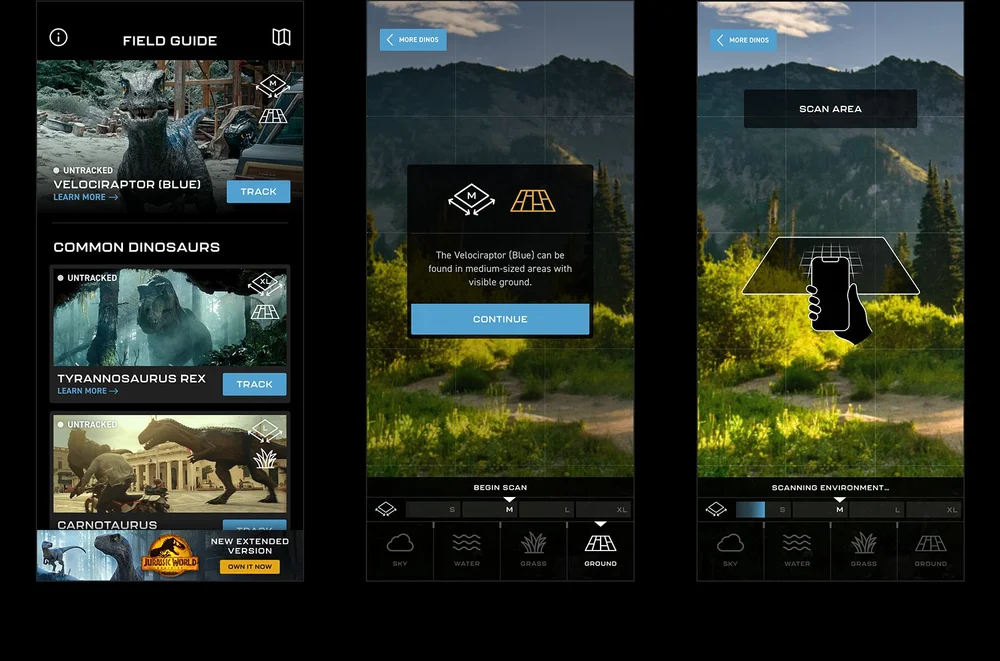 Jurassic World: Dominion Dinotracker App — Jason Adduci