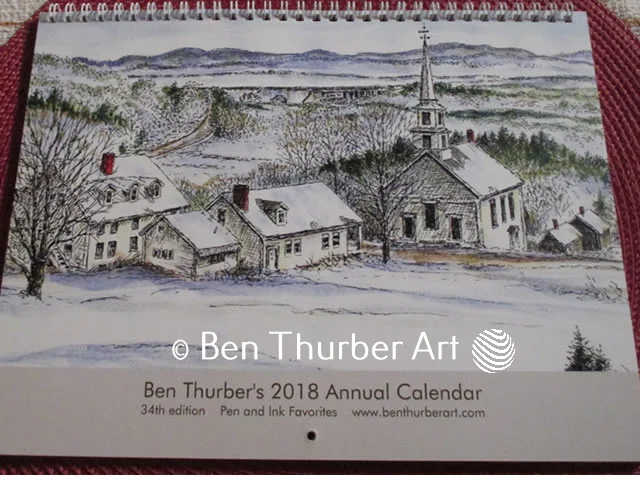 Calendars & Mugs — Ben Thurber Art