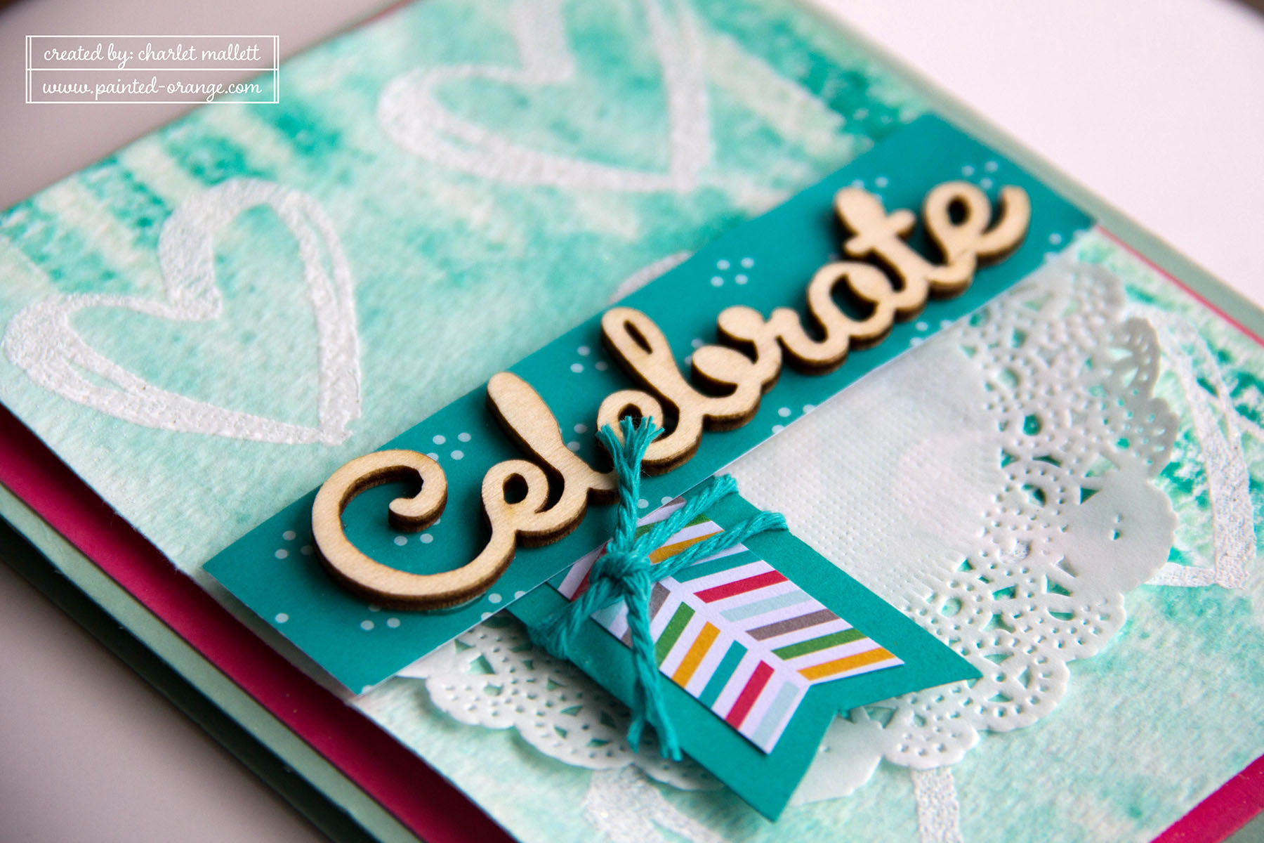 Watercolor Words Cards — Painted Orange