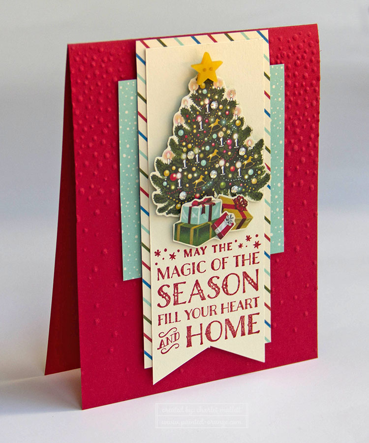 Home for Christmas projects — Painted Orange