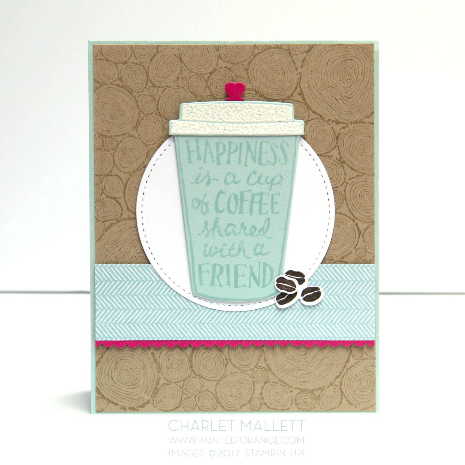 Coffee Café - Stamp Review Crew — Painted Orange