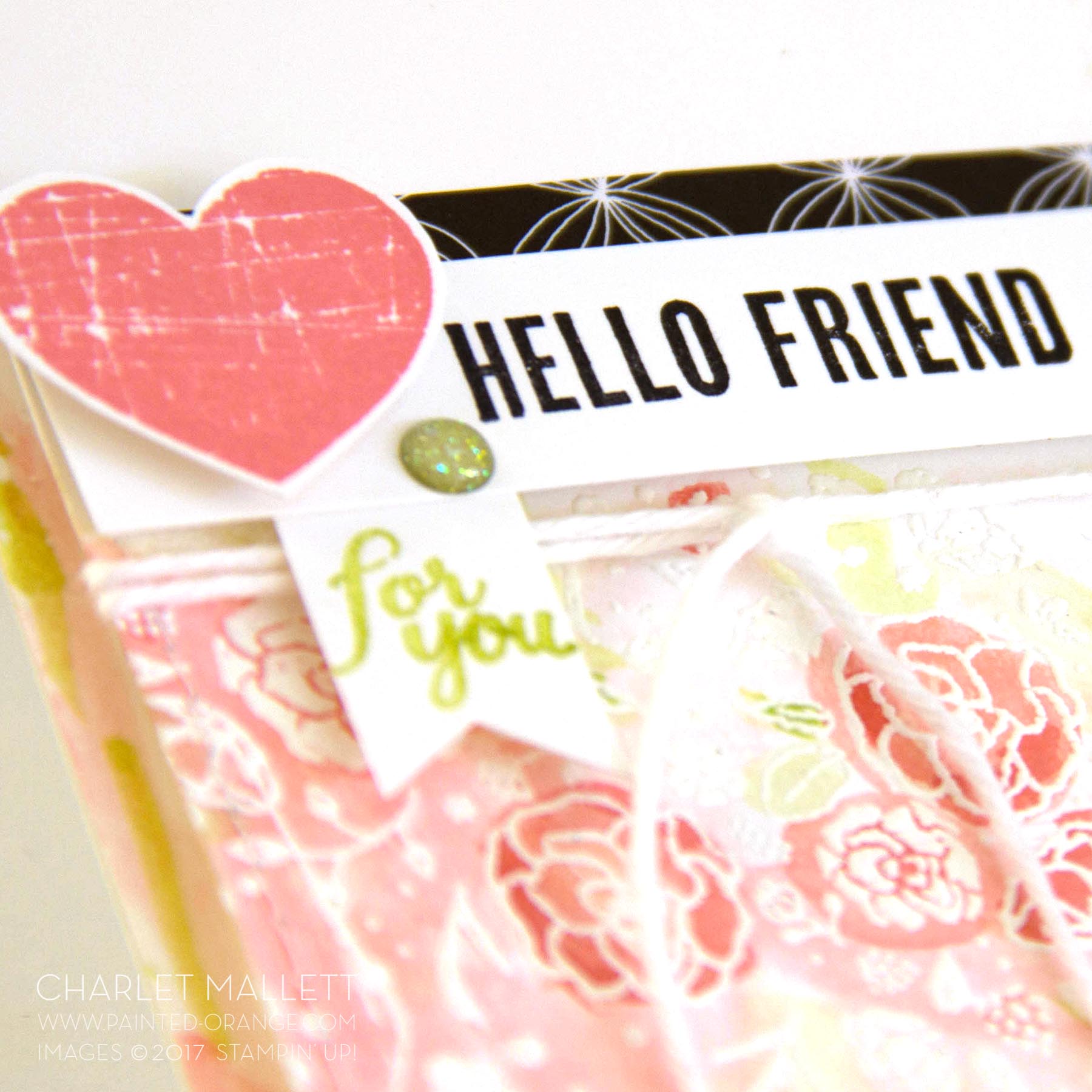 Wood Words - TGIF Challenges Emboss resist — Painted Orange