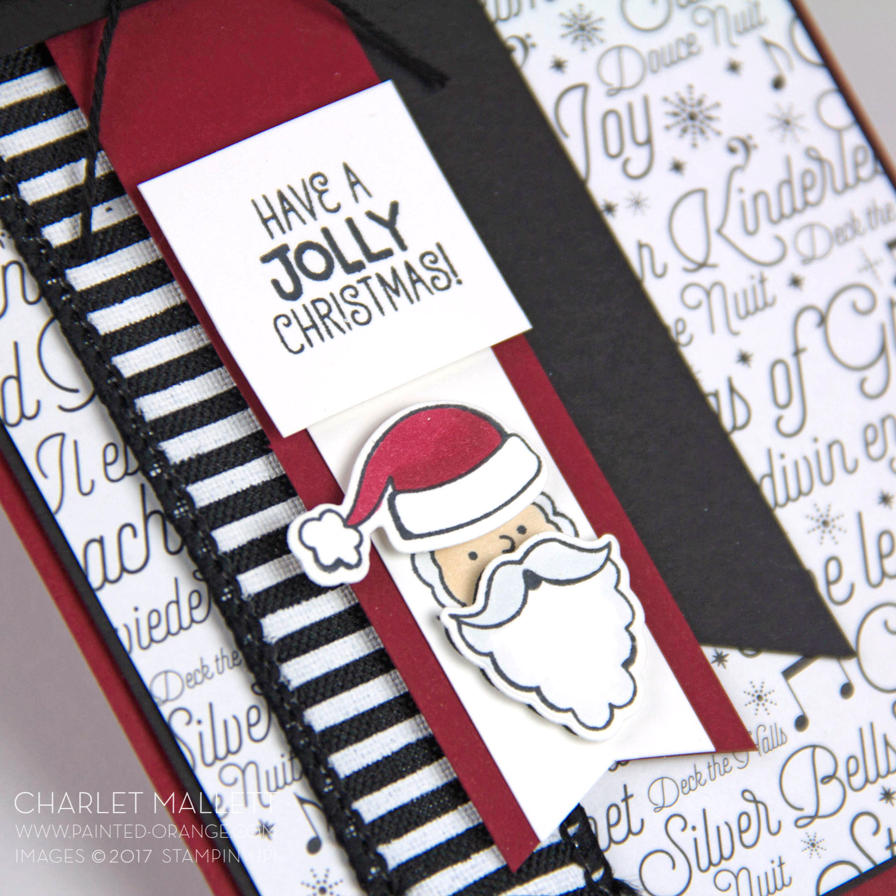 Santa Suit Card Idea