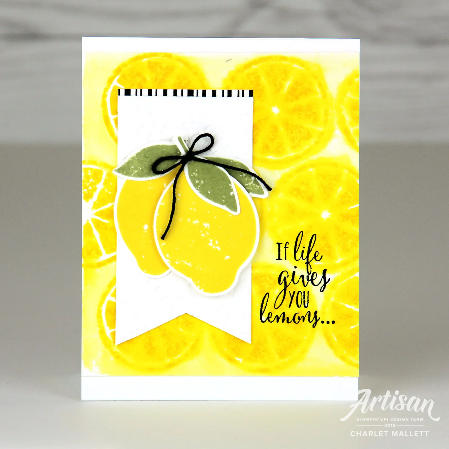 Lemon Zest - Stamp Review Crew — Painted Orange