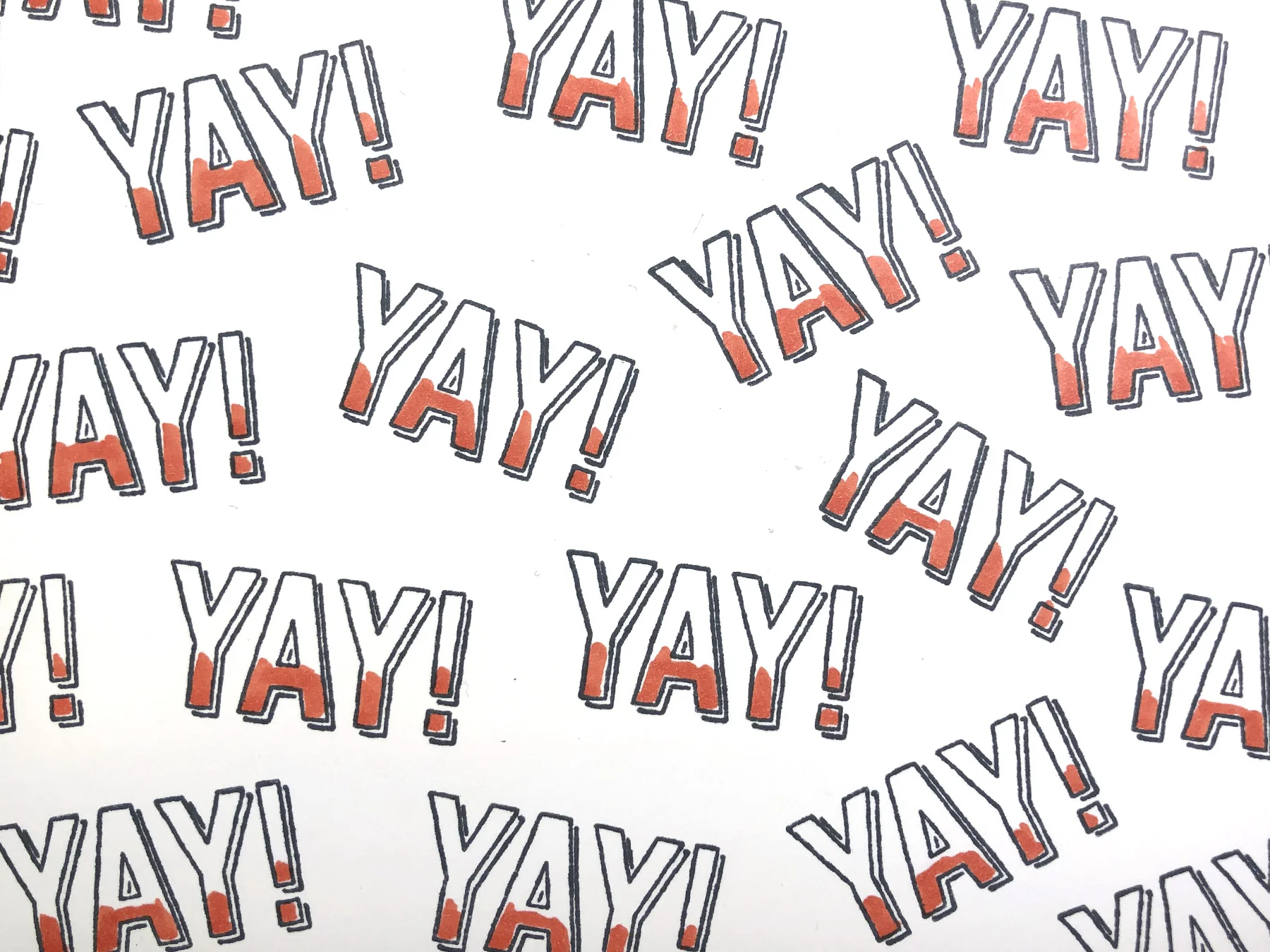 YAY! - Global Design Project Theme Challenge - GDP171 — Painted Orange