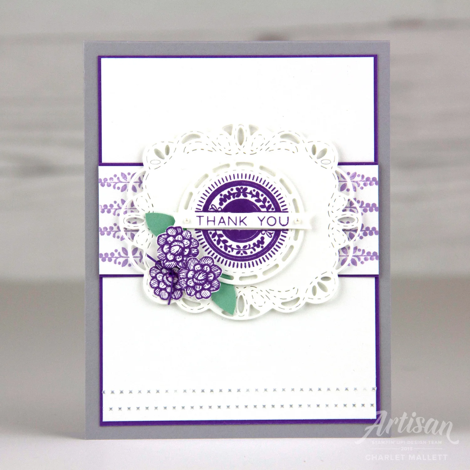 Stitched All Around - Stamp Review Crew — Painted Orange