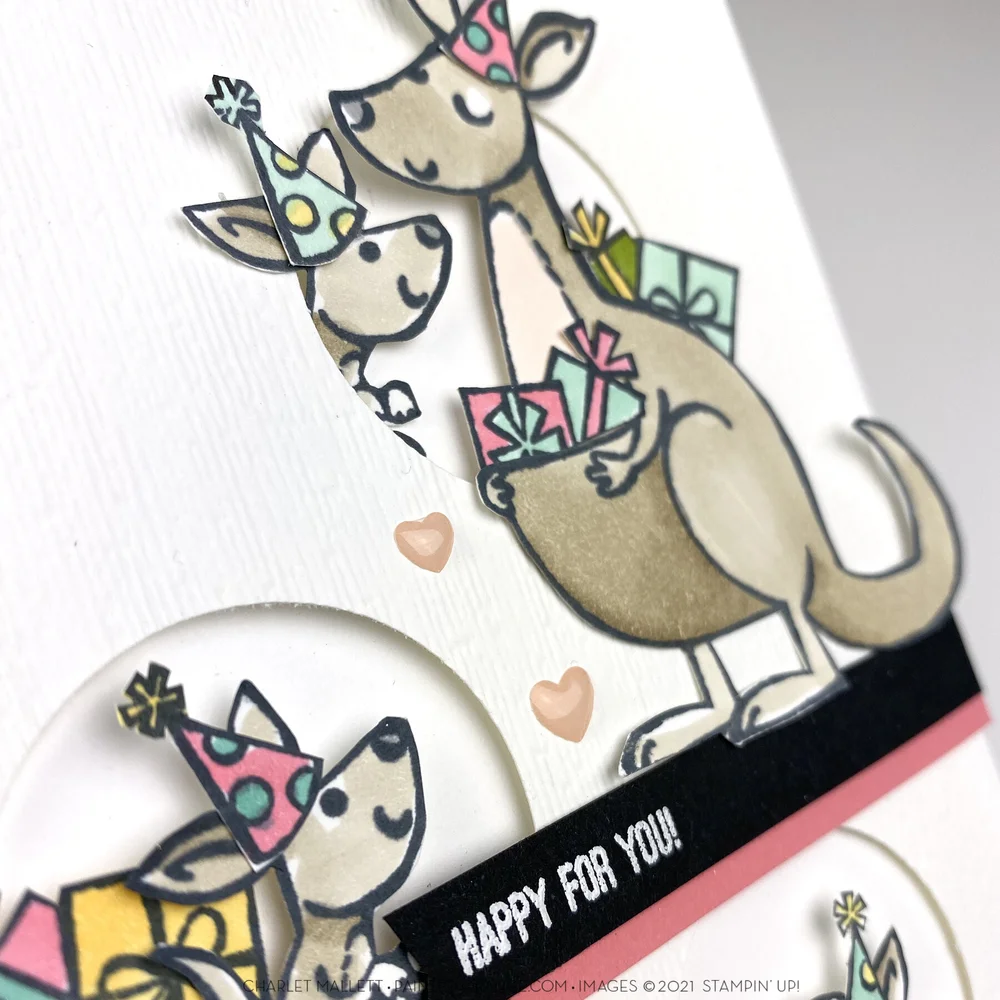Kangaroo & Company - Stamp Review Crew — Painted Orange