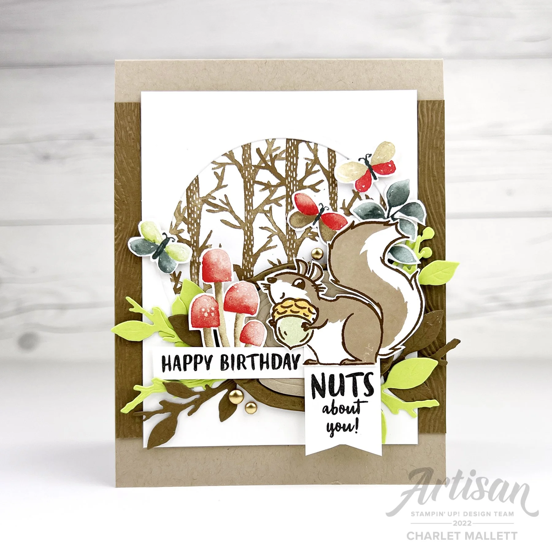 Stamp Review Crew - Nuts About Squirrels — Painted Orange