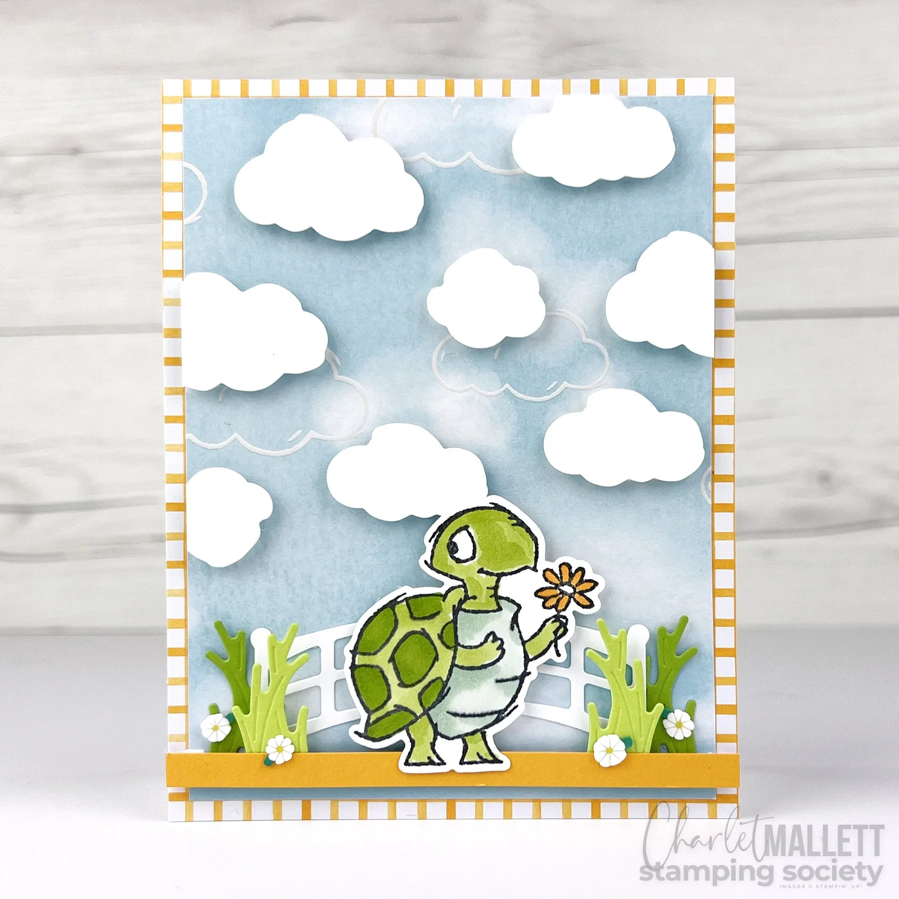 Stamping Society - Rain or Shine Bundle — Painted Orange