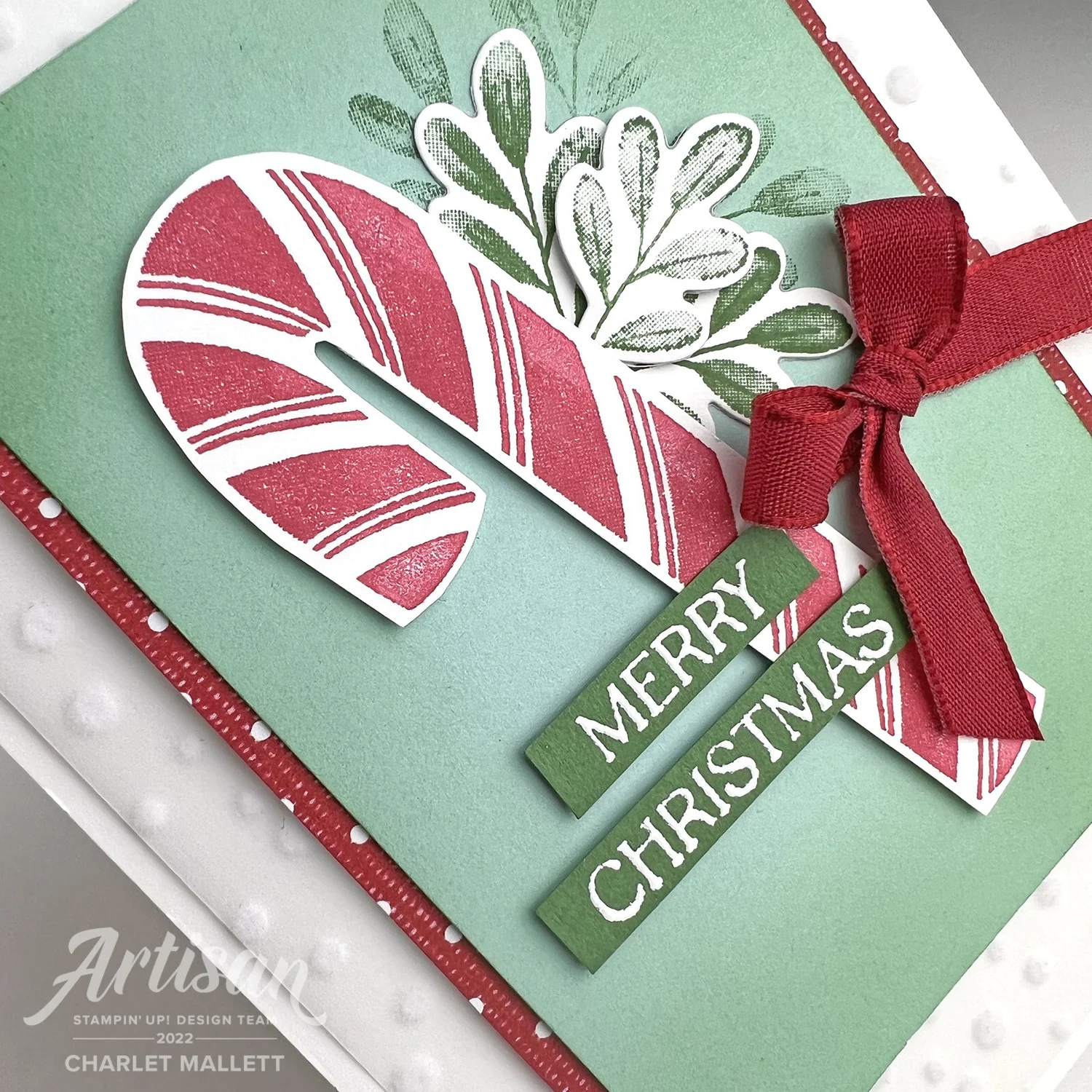 Stamp Review Crew - Sweet Candy Canes — Painted Orange