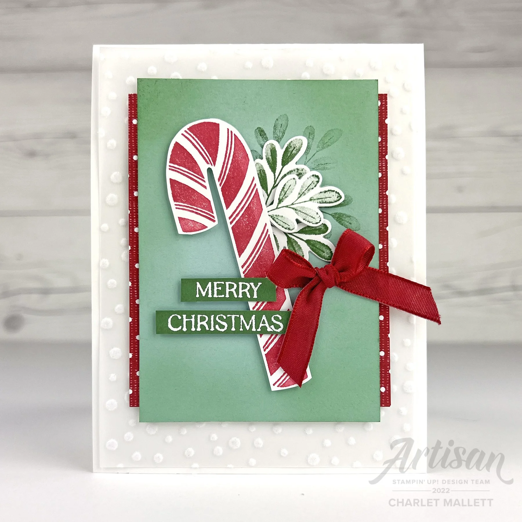 Stamp Review Crew - Sweet Candy Canes — Painted Orange