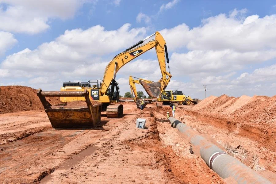 Water Pipeline Construction Proceeds in Eastern New Mexico — Eastern ...