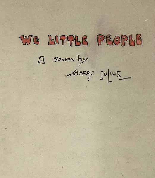 Harry Julius Animation, Sketches, and Comics — Pikitia Press