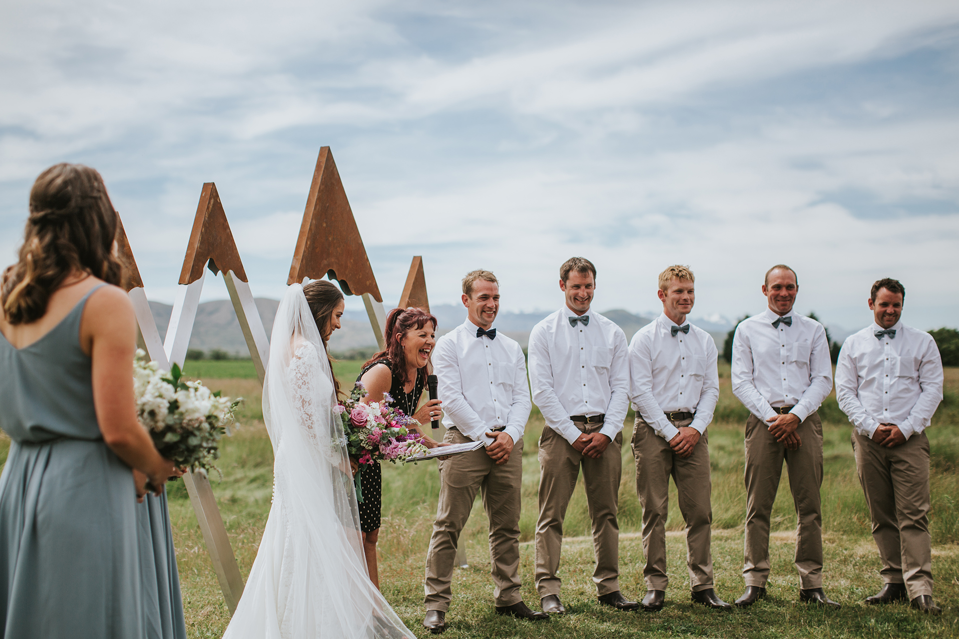 Si & Jazz - Omarama Wedding