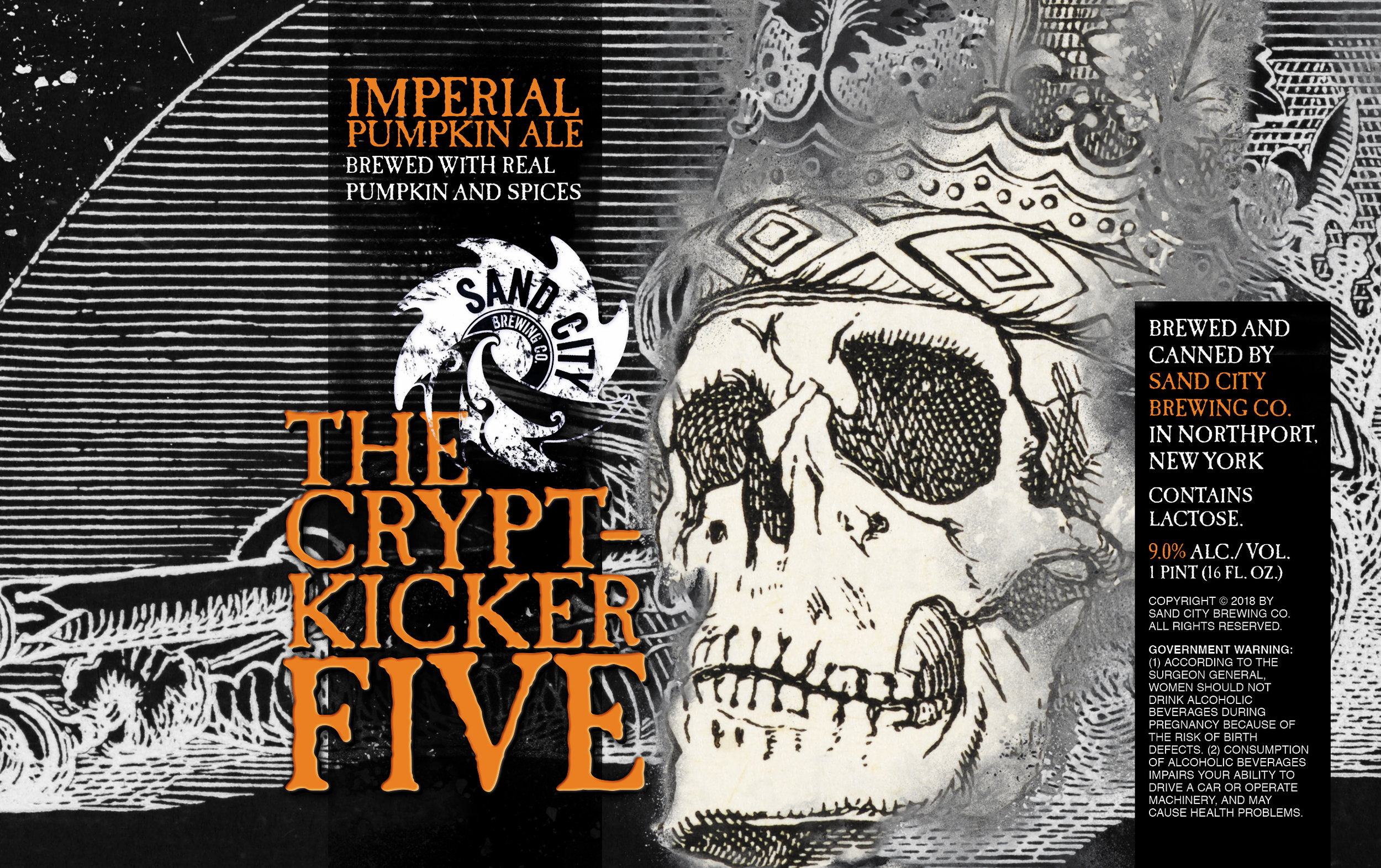 The Crypt-Kicker Five — Sand City Brewing Co.