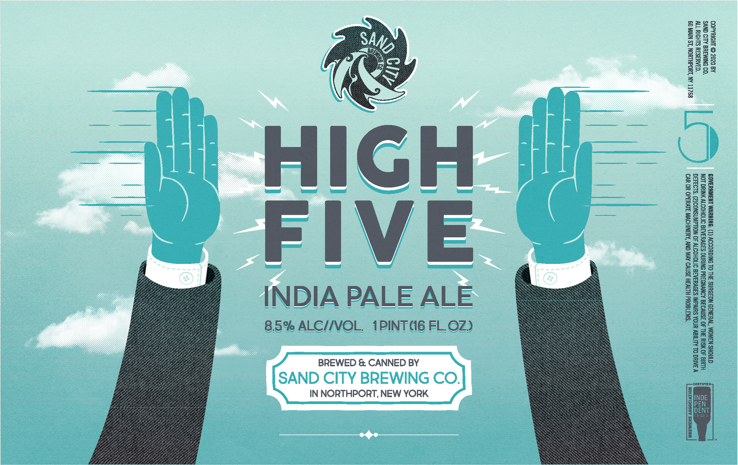 High Five — Sand City Brewing Co.