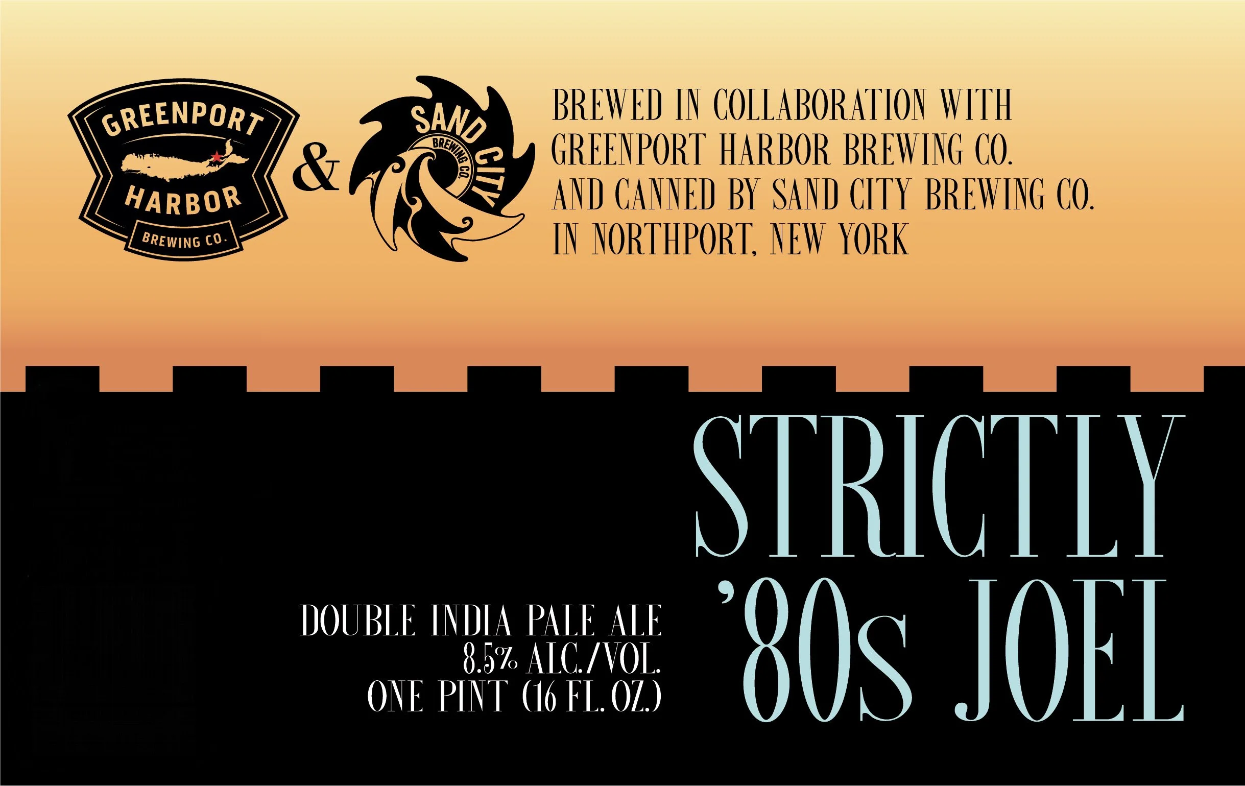 Strictly '80s Joel — Sand City Brewing Co.