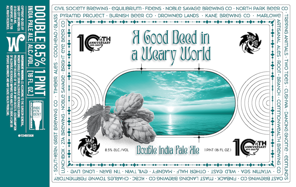 A Good Deed in a Weary World — Sand City Brewing Co.