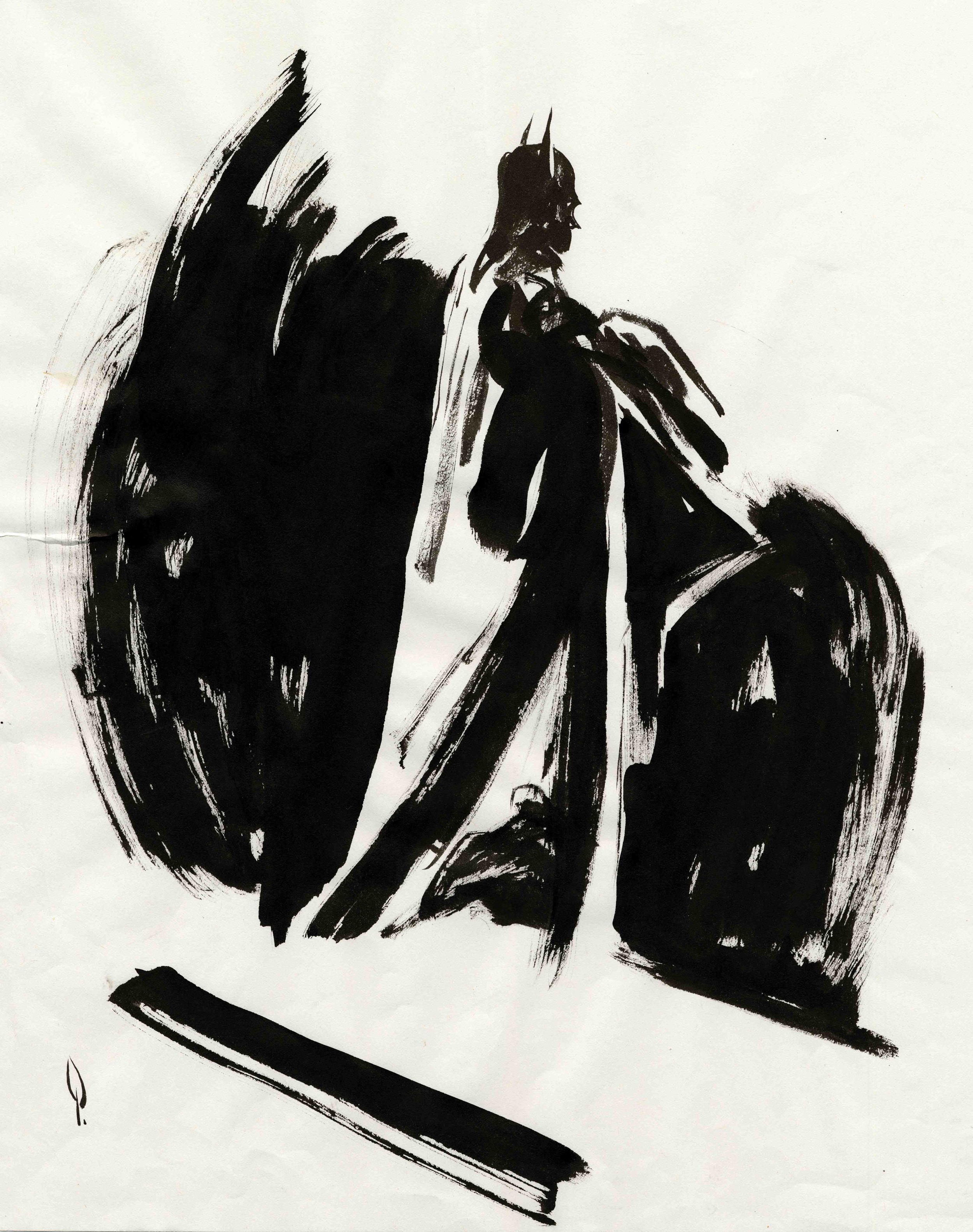 Original Batman Movie Licensing Art - Batman — George Pratt