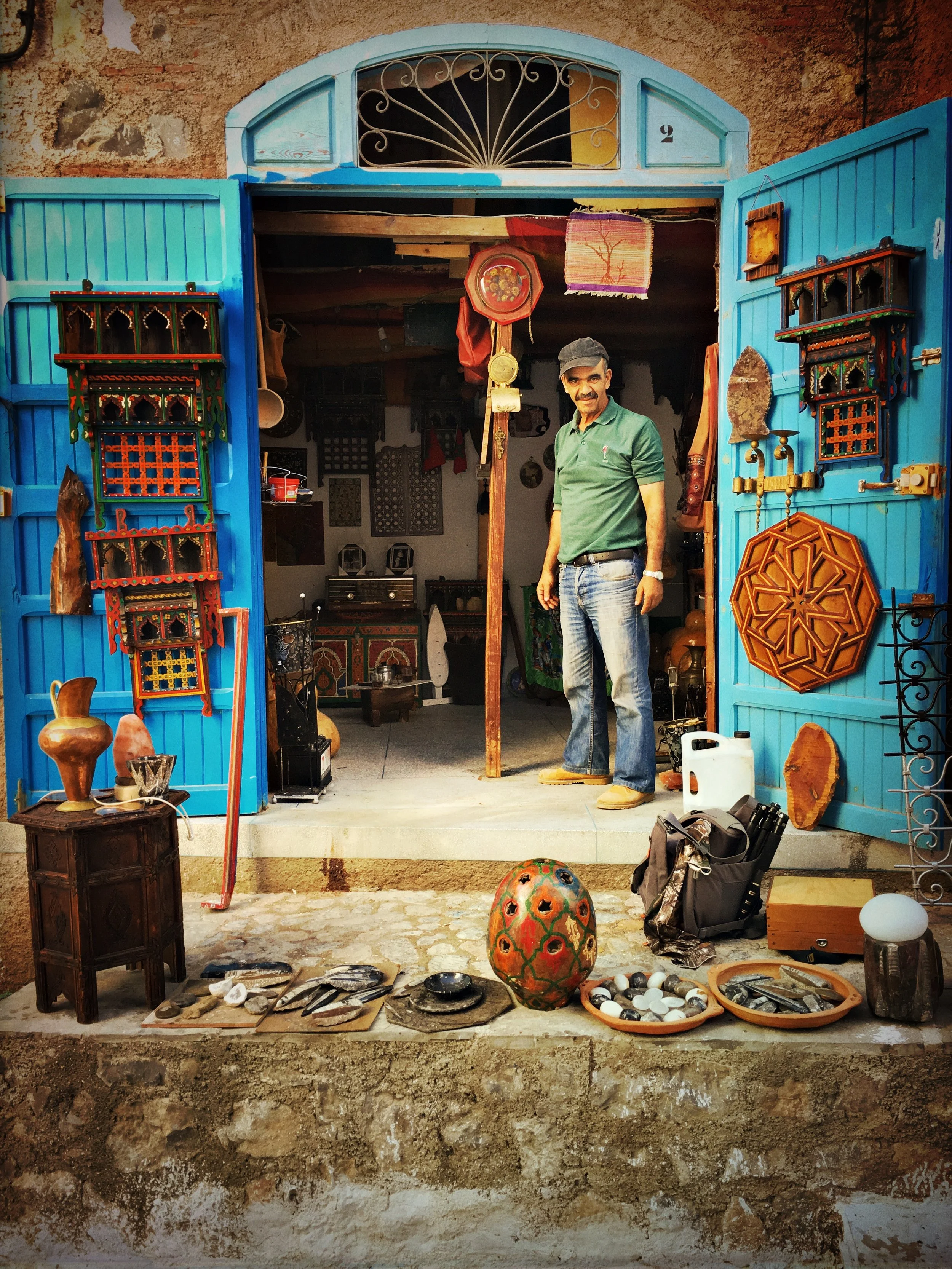 BACK TO CHEFCHAOUEN — George Pratt