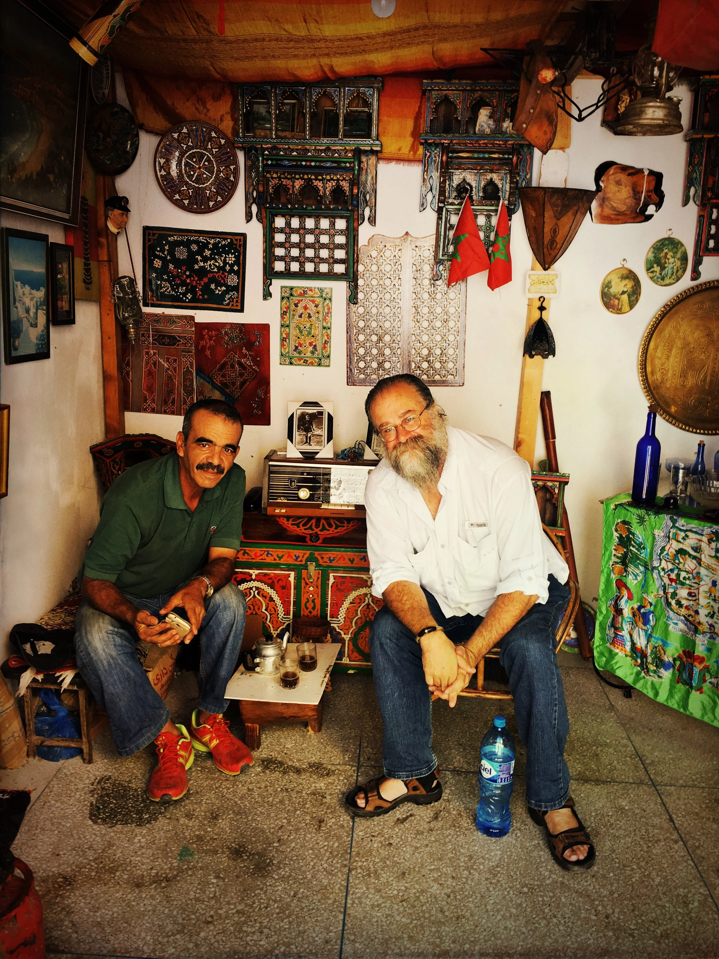 BACK TO CHEFCHAOUEN — George Pratt