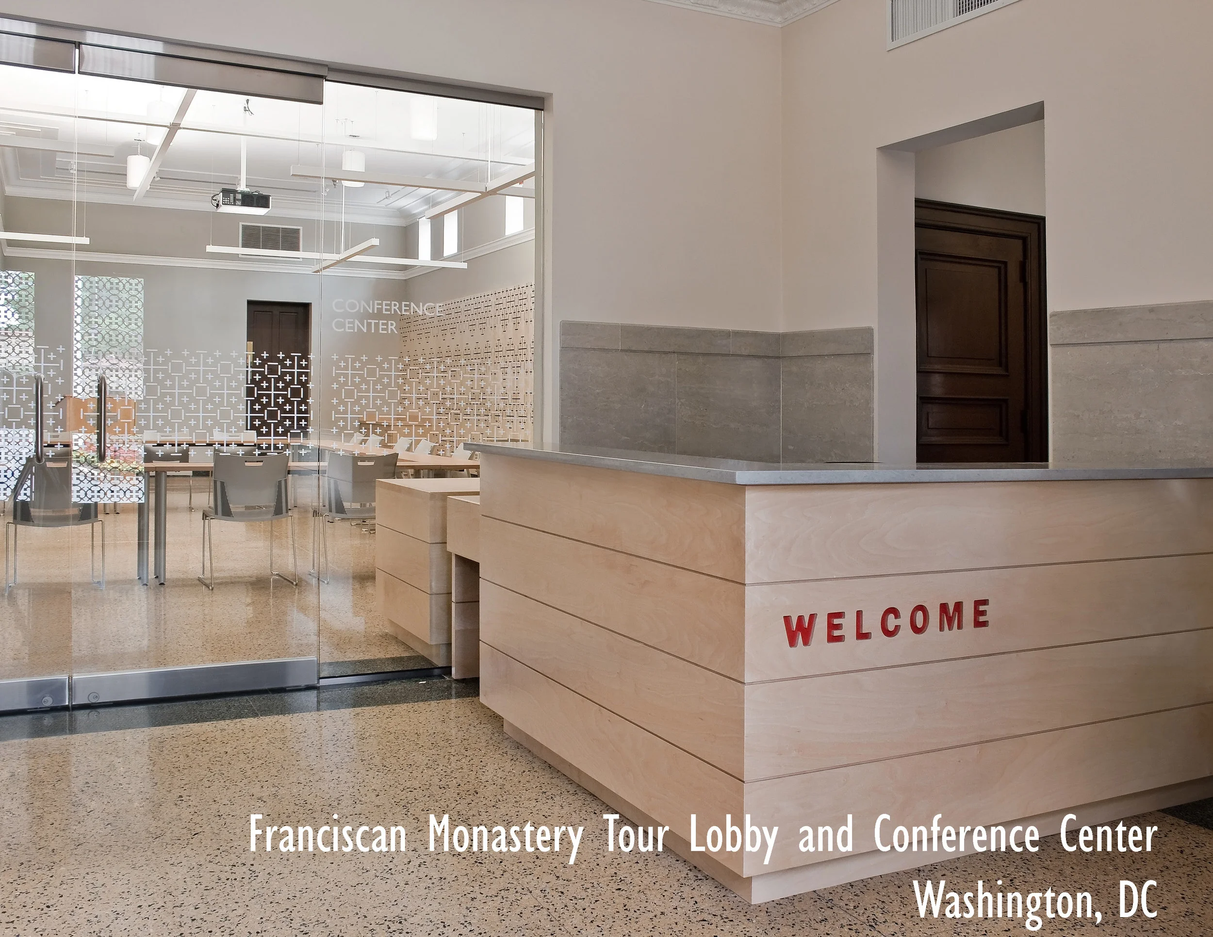 Franciscan Visitors Lobby, Conference Center + Exhibit Spaces — William ...