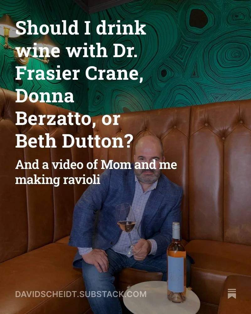 Should I drink wine with Dr. Frasier Crane, Donna Berzatto, or Beth Dutton? — Mastro Scheidt ...